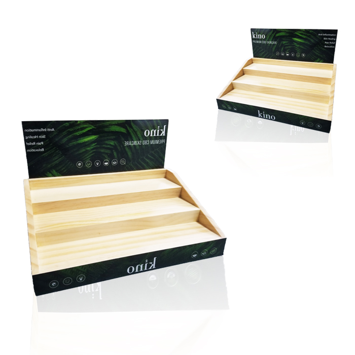 Countertop Wooden Table Display Stand for Perfume Rack - WOW Packaging ...