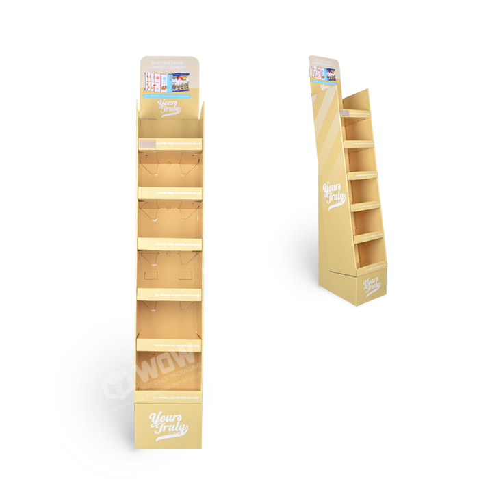 Custom Printed Cardboard Displays for Chocolate Bar Display Stands ...