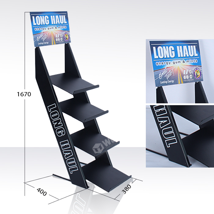 Metal POS Countertop Battery Display Rack - WOW Packaging Display