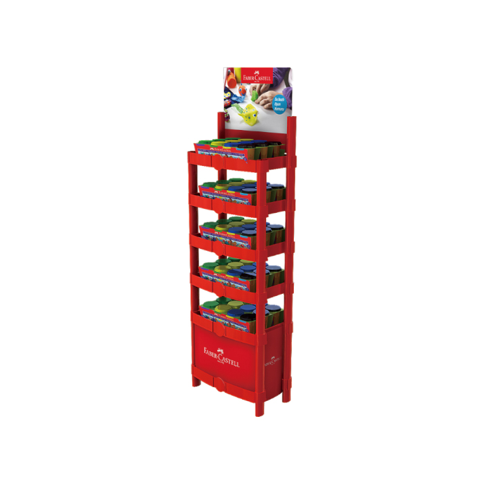 Injection Molded POP Floor Toy Display Rack - WOW Packaging Display